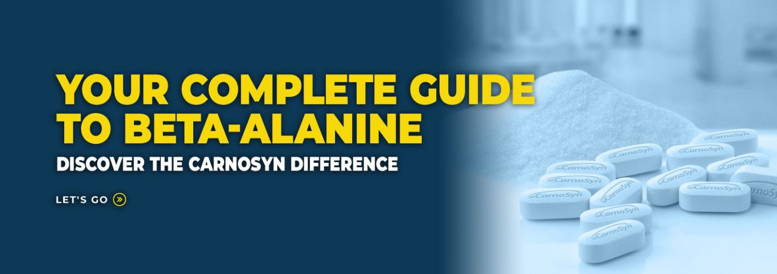 Patented Beta-Alanine | CarnoSyn & SR CarnoSyn Beta-Alanine