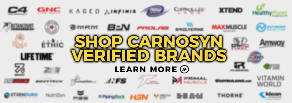 Patented Beta-Alanine | CarnoSyn & SR CarnoSyn Beta-Alanine